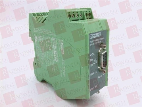 PHOENIX CONTACT PSI-REP-PROFIBUS/12MB / PSIREPPROFIBUS12MB (NEW NO BOX ...