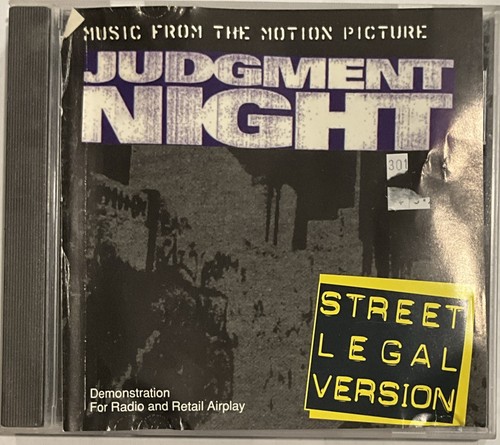 Judgment Night Soundtrack (Street Legal Version) CD 1993 Epic Soundtrax ...