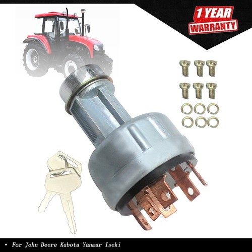 Tractor Ignition Starter Switch For John Deere Yanmar Kubota Iseki ...