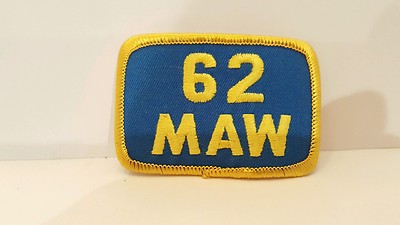 62 MAW PATCH McChord AFB WA 3 x 2 inches C-141 | eBay