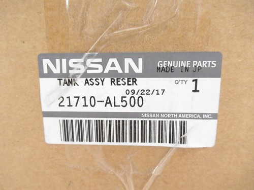 Genuine OEM Infiniti 21710-AL500 Coolant Overflow Recovery Tank 2003 ...