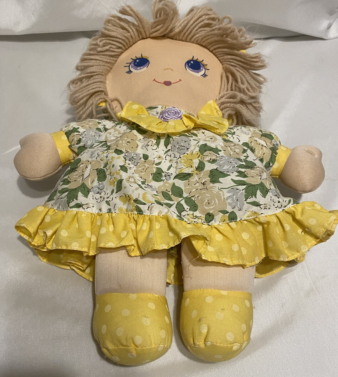 Dan Dee Yellow Floppy Rag Doll 14.5" | eBay