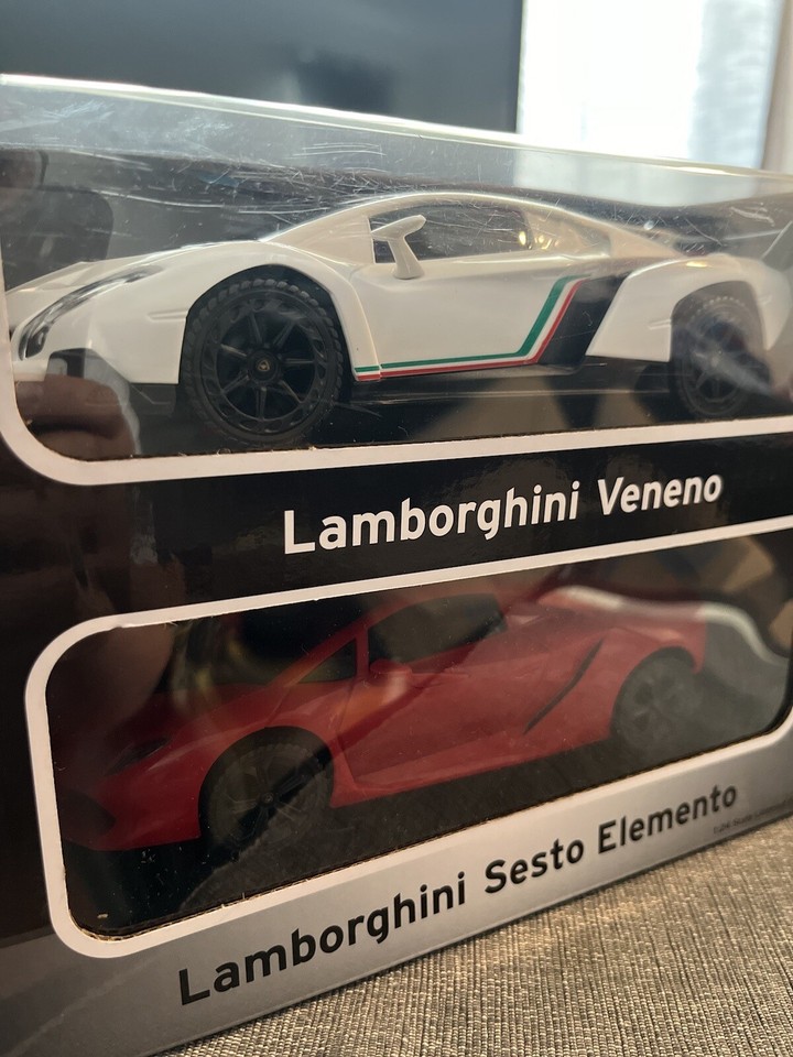 Lamborghini Venemo & Lamborghini Sesto Elemento 1:24 White Red | eBay