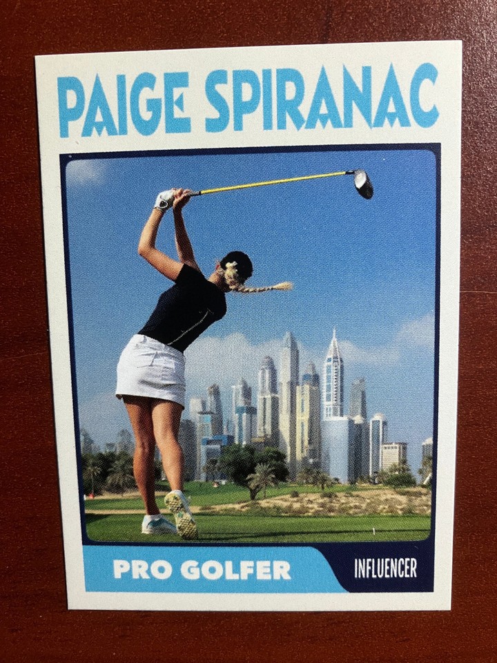 Paige Spiranac Golf Sports Cards (PS-01) | eBay