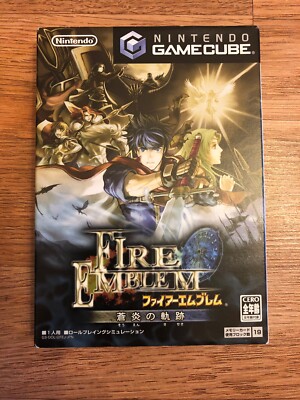 Nintendo GameCube Fire Emblem Trajectory Of Blue Flame Japan | eBay