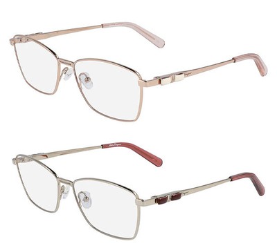 Ferragamo Women's Slim Rectangular Eyeglass Frames - SF2198 Made In ...