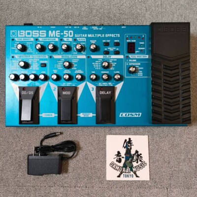 Boss ME-50 Guitar Effects Pedal Multi-Effects Unit Pedal Used With ...