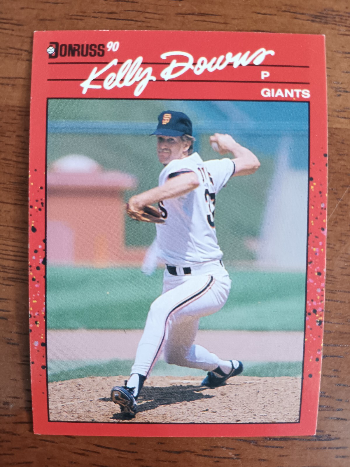 KELLY DOWNS SAN FRANCISCO GIANTS 1990 DONRUSS BASEBALL CARD #177 | eBay