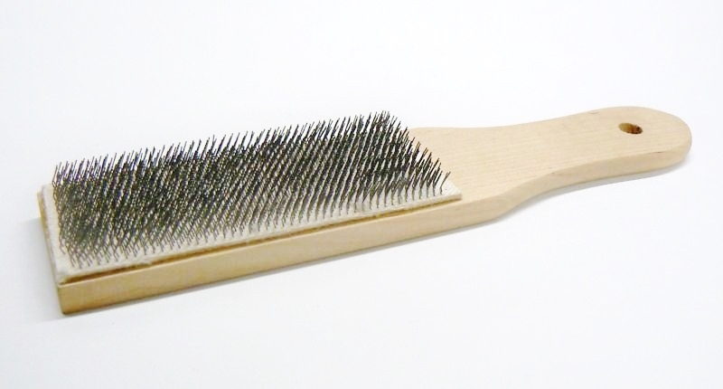 FILE CARD Cleaner File Brush Clean Files Remove Chips Metal Bits LUTZ ...