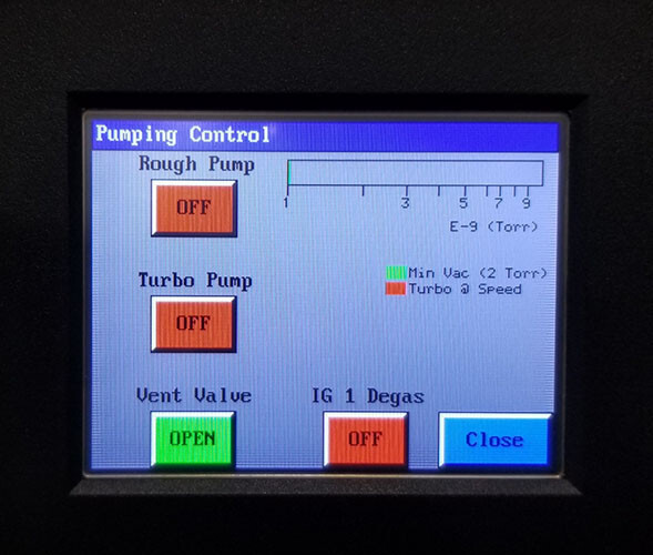Denton Vacuum Benchtop Turbo Thin Film Deposition System Tag #81 | eBay