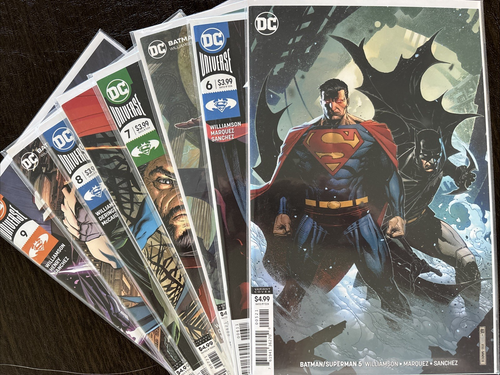 Batman/Superman (2019) #5 variant, 6, 6 variant, 7, 7 variant, 8, 8 var ...