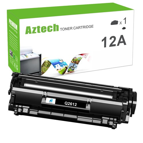 1x Q2612A 12A Black Toner Cartridge for HP LaserJet 1012 1018 1020 ...