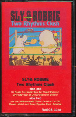 Sly & Robbie - Two Rhythms Clash (Cassette Tape) **BRAND NEW/STILL ...