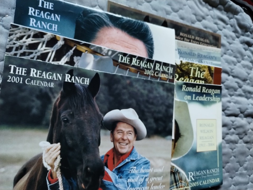 RONALD REAGAN CALENDARS - 7 IN ALL | eBay