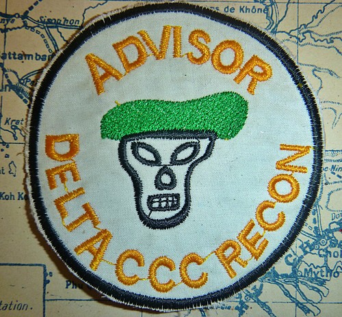 MACV-SOG Advisor, Patch, Mekong Delta, Command Central, Vietnam War - M ...