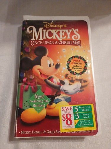 Disney's: Mickey's Once Upon a Christmas VHS Video NEW SEALED | eBay