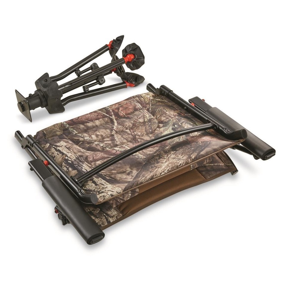 Outdoor Portable Hunting Rotating Swivel Seat Blind Chair Camo Deer ...