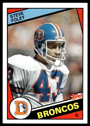 1984 TOPPS STEVE FOLEY DENVER BRONCOS #64 | eBay