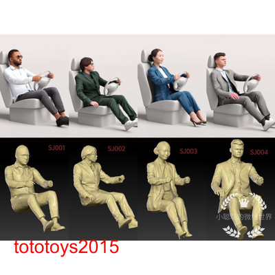 1/87 1/64 1/43 Driving driver Men Girl Scene Miniatures Figures Doll ...