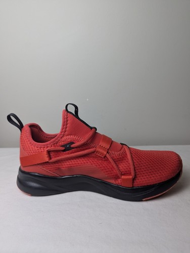 Boy’s Size 7 Puma Softrite Rift Running Sneakers Bold Red Speckled Sole ...