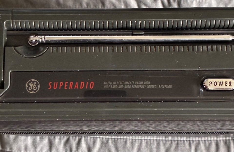 GE Vintage Superadio Long Range AM/FM Super Radio 7-2887A | eBay