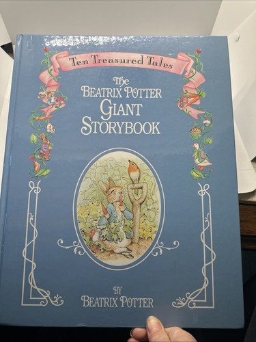 The Beatrix Potter Giant Storybook Ten Treasured Tales 1993 15"x12" | eBay