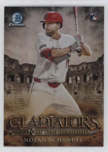 2024 Bowman Chrome Gladiators Of The Diamond Nolan Schanuel Gotd 6