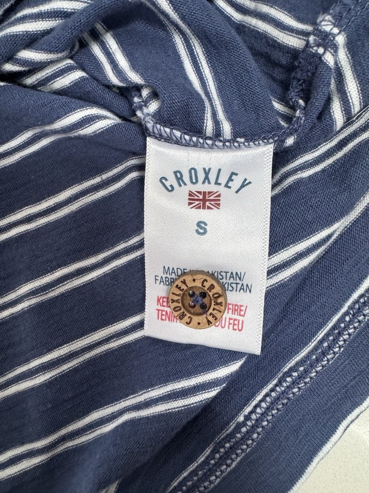 Croxley Blue And White Polo Shirt | eBay UK