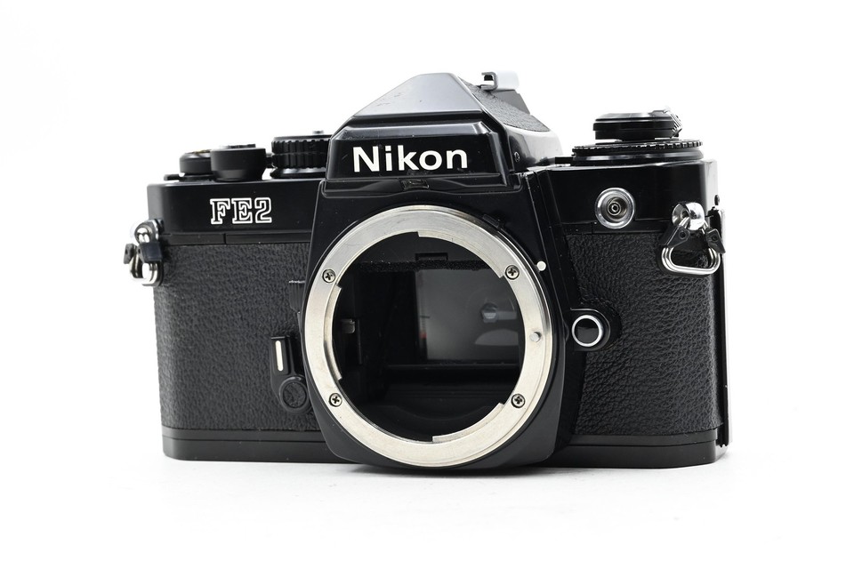 Nikon FE2 SLR Film Camera Body Black #246 | eBay