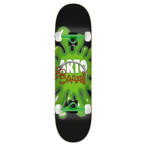 Flip Skateboard Deck Saari Splat 8.125" x 31.85" Complete 663320415598 ...