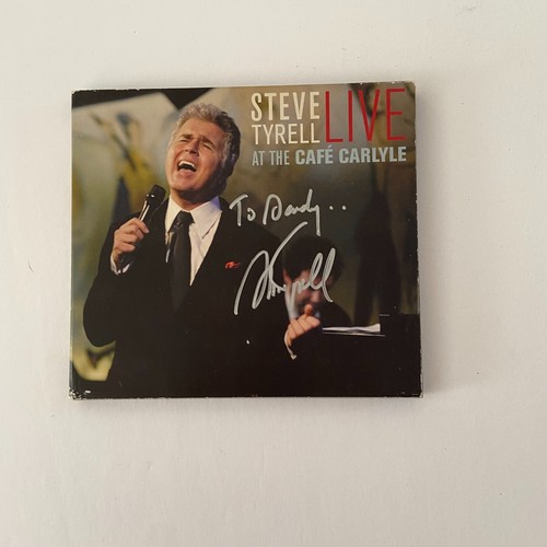 Steve Tyrell Live at the Cafe Carlyle New York City CD Signed ...