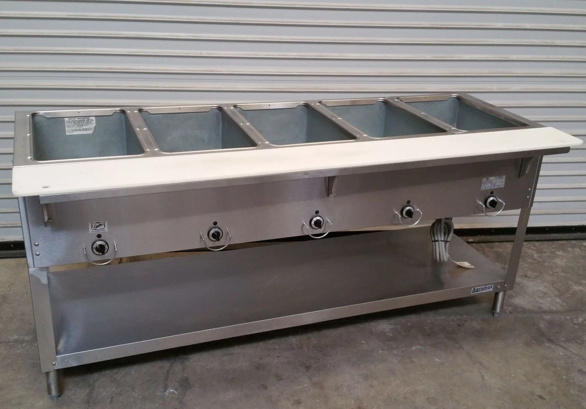 SupreMetal Bay Steam Table Musser Bros Inc