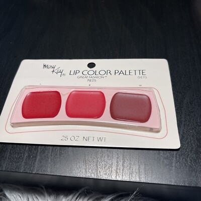 Mary Kay Lip Color Palette Trio Great Fashion Reds Discontinued 0470 | eBay
