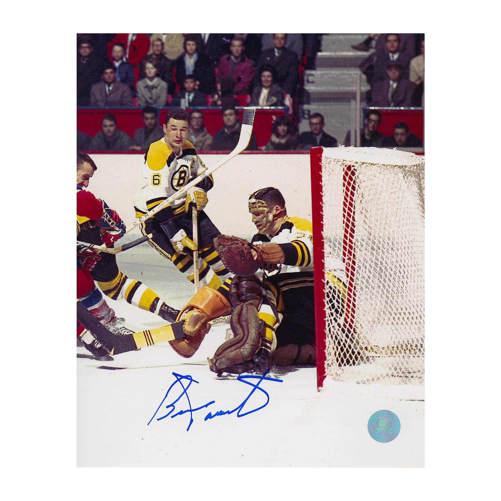 Bernie Parent Boston Bruins Autographed Original Six 8x10 Photo | eBay