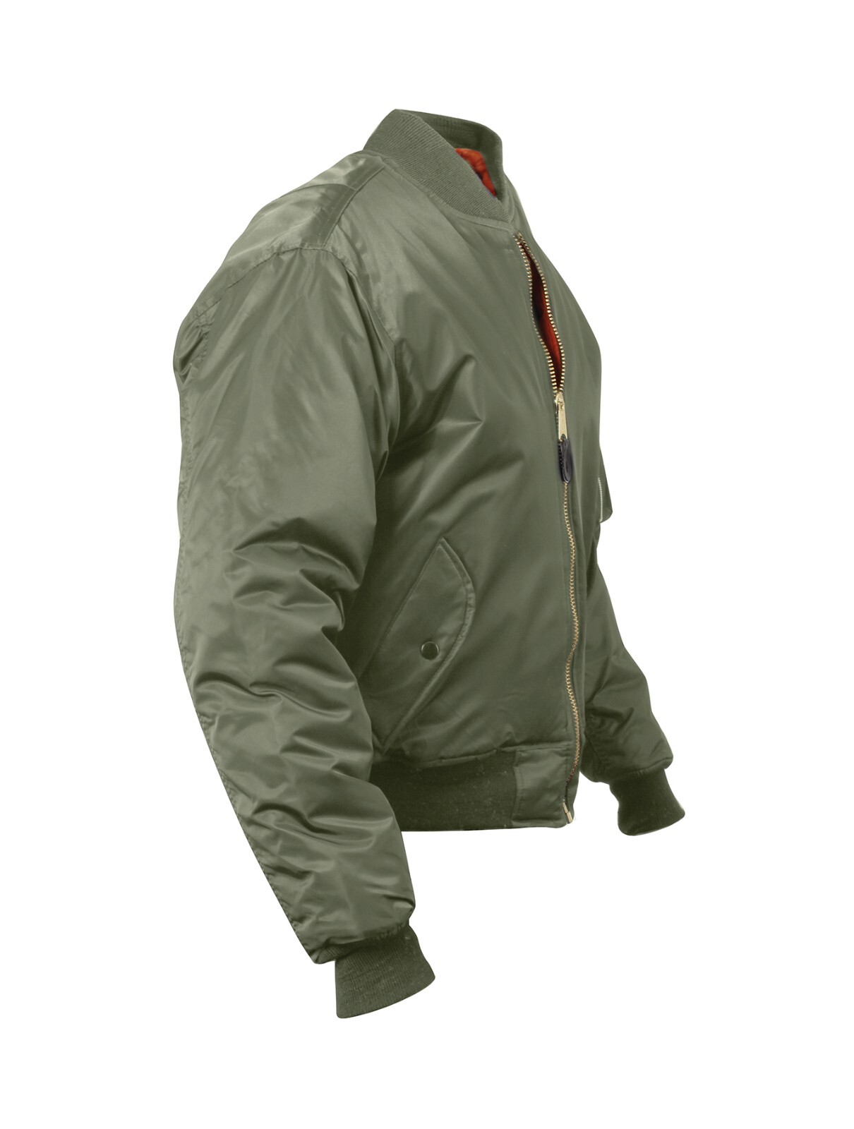 Rothco Men's Concealed Carry MA-1 Sage Green Flight Jacket | eBay