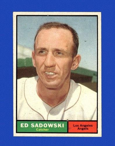 1961 Topps Set-Break #163 Ed Sadowski EX-EXMINT *GMCARDS* | eBay