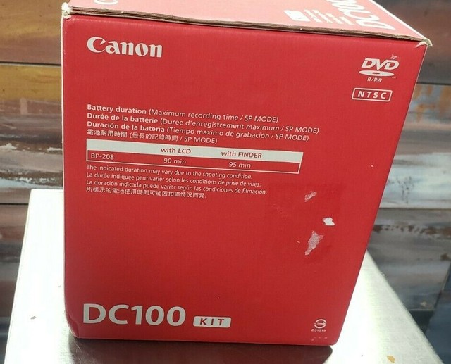 Canon Dc100 Camcorder for sale online | eBay