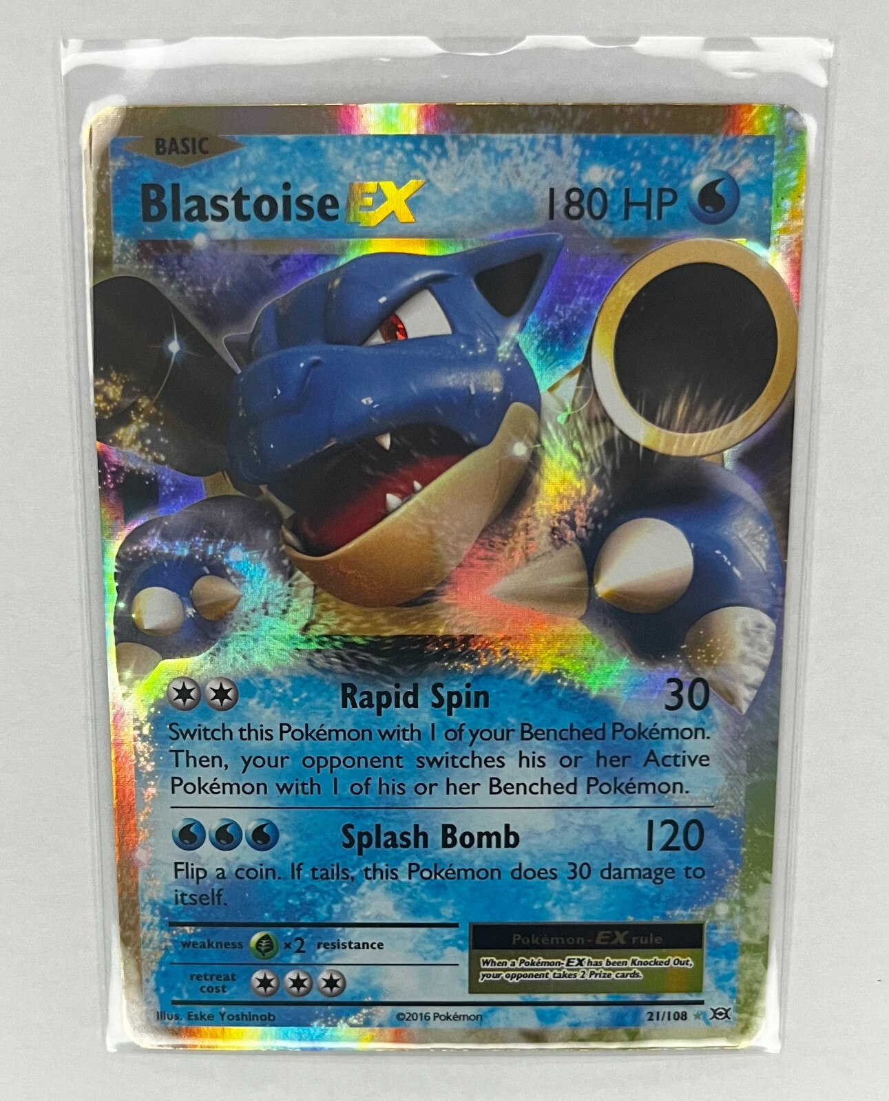 Blastoise EX 21/108 Evolutions Pokemon TCG | eBay