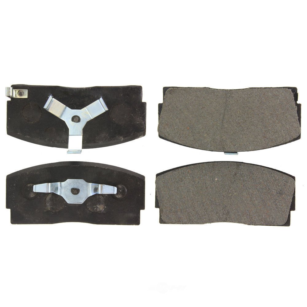 Disc Brake Pad Set-C-TEK Semi-Metallic Centric fits 88-92 Daihatsu ...