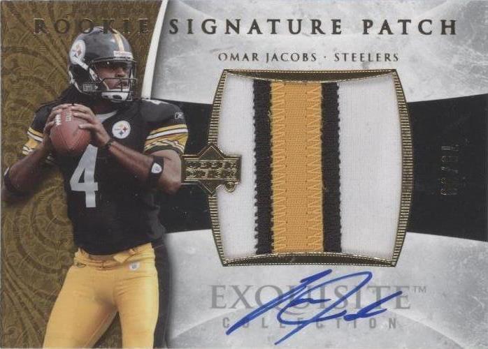 2006 Upper Deck Exquisite Collection - Rookie Signature Patch Omar ...