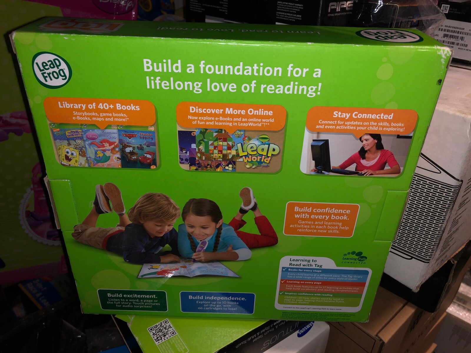 NEW LeapFrog TAG Reading System, Purple (80-22010E) | eBay