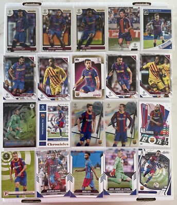 FC Barcelona trading Cards Mega Lot #1 - Soccer / Fussball La Liga | eBay