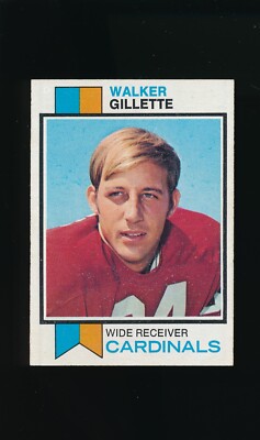 1973 Topps #17 Walker Gillette RC * WR * St. Louis Cardinals * EX-MT/NM ...