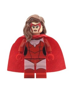 Custom Minifigure Scarlet Witch (Wanda Maximoff) Printed on LEGO Parts ...