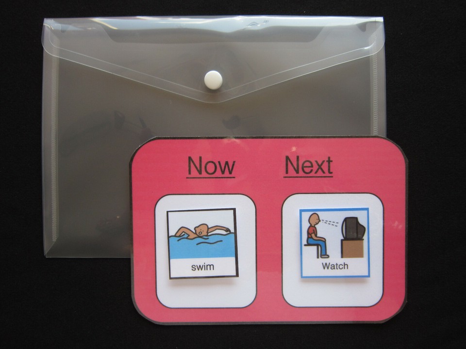 A5 Now & Next Board - Autism ADHD Non Verbal Visual Communication PECS ...