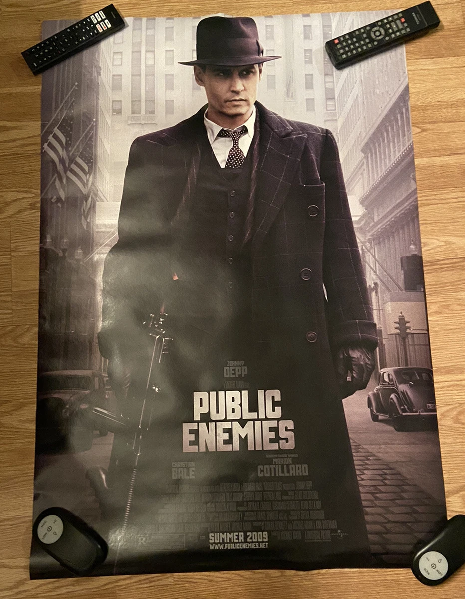 Public Enemies Johnny Depp Poster
