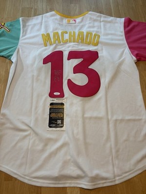 MANNY MACHADO SIGNED Autographed SAN DIEGO PADRES JERSEY. Jsa Coa | eBay