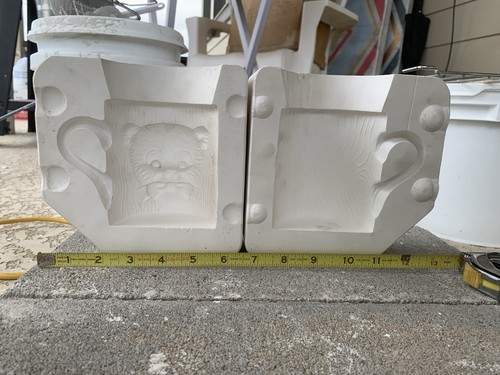 Alberta Teddy Bear Mug A-439 Ceramic Slip Cast Mold | eBay