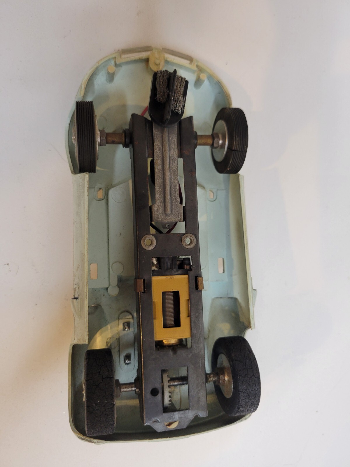 Vintage Marx Slot Car Racing 12 Pcs Curved Track + 2 Cars Mixed PARTS ...