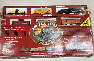 Mantua Red Ball Express Ho Scale Set 904304 | eBay